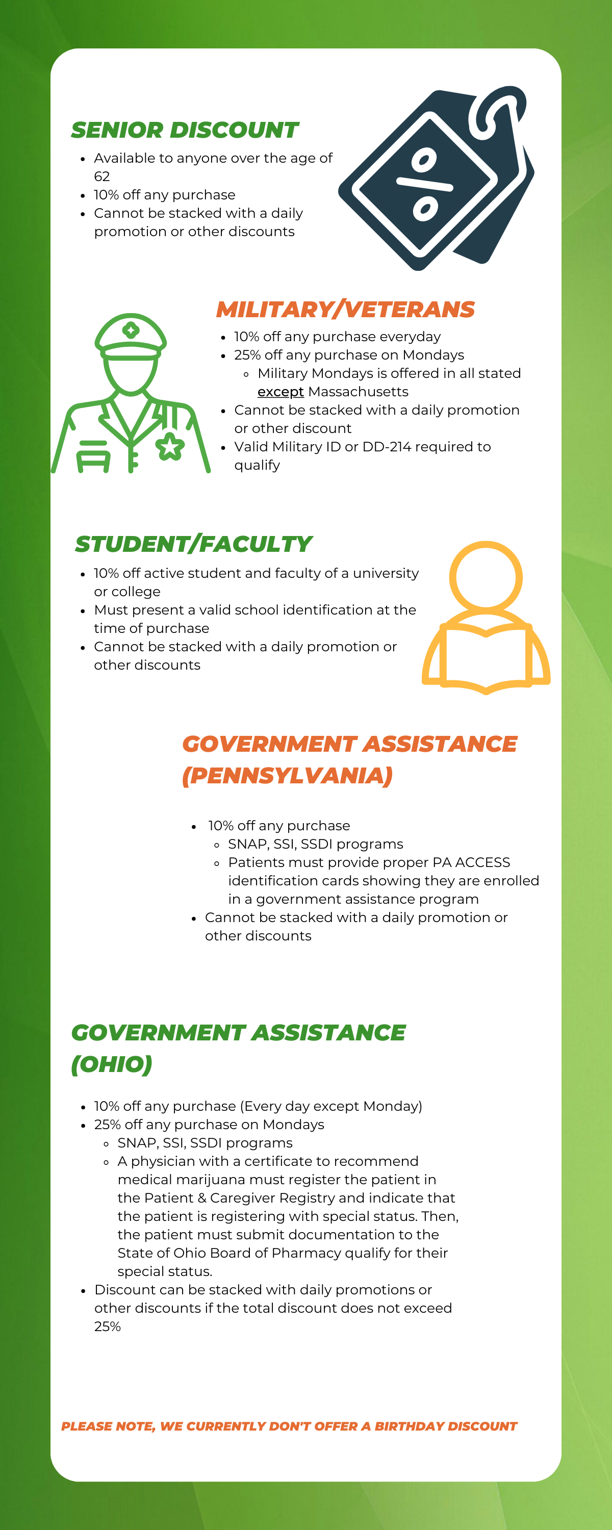 Standard Discounts – Beyond Hello